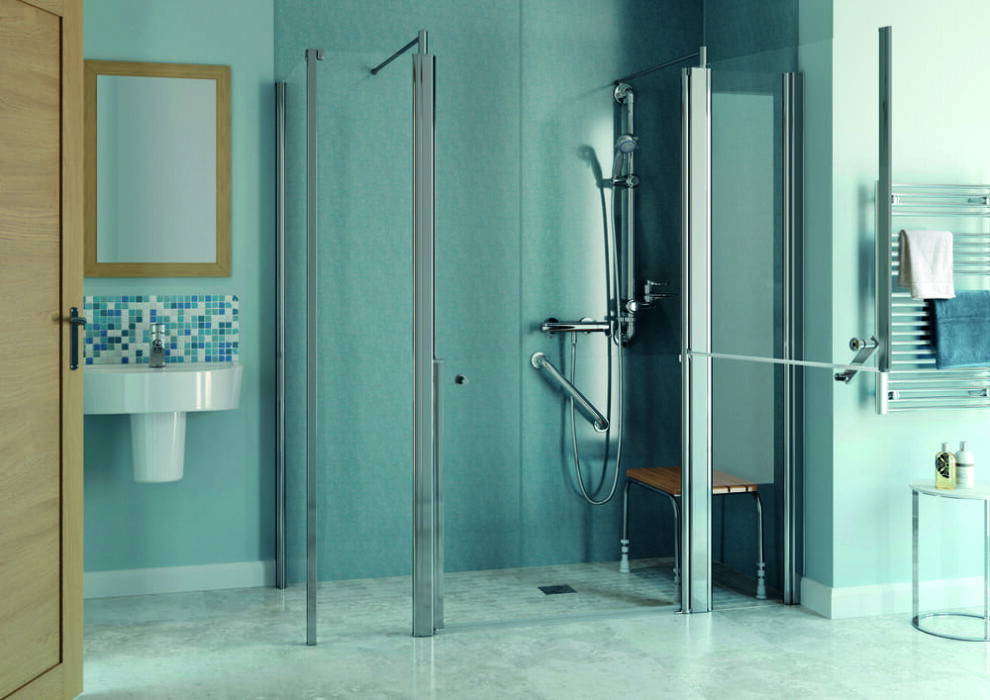Accessible Half Height Shower Screens - Easy Bathing
