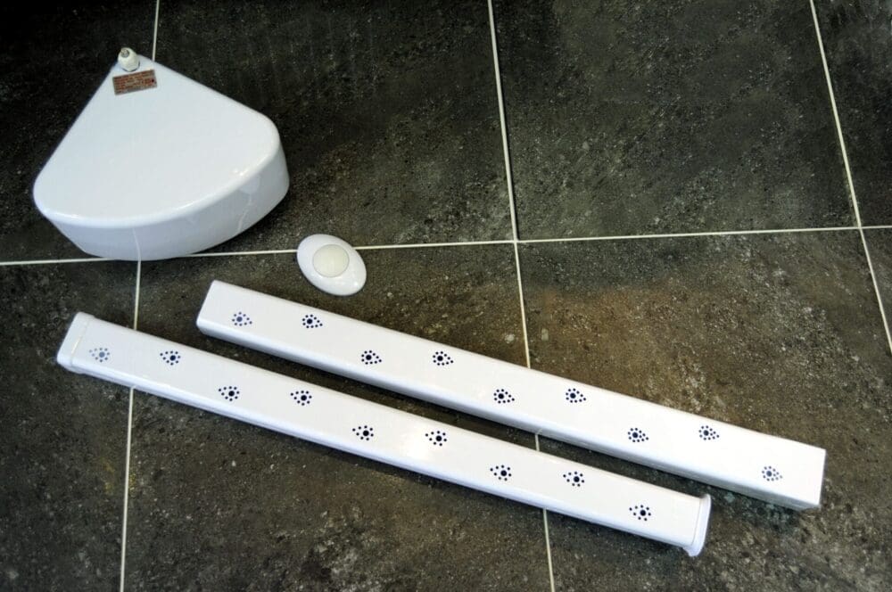 Accessible Bathroom Body Dryer - Hands free drying