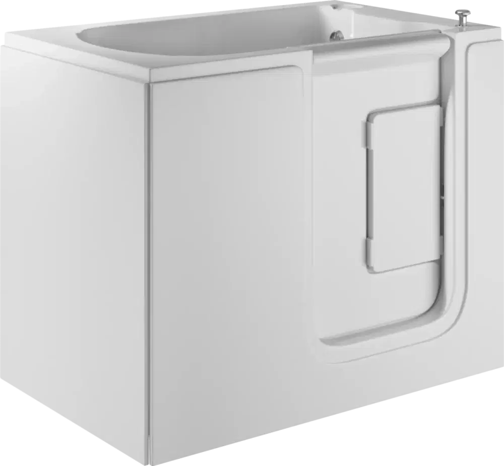 Tub-style walk-in bath with seat - Affinity Tub
