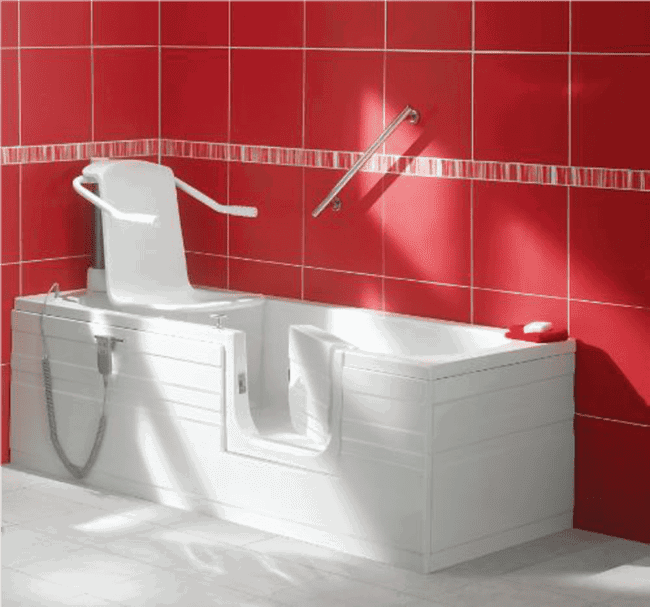 Full-length Walk-in Bath - Aventis - Accessible Bath Solutions